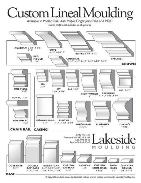 Moulding | Lakeside Moulding